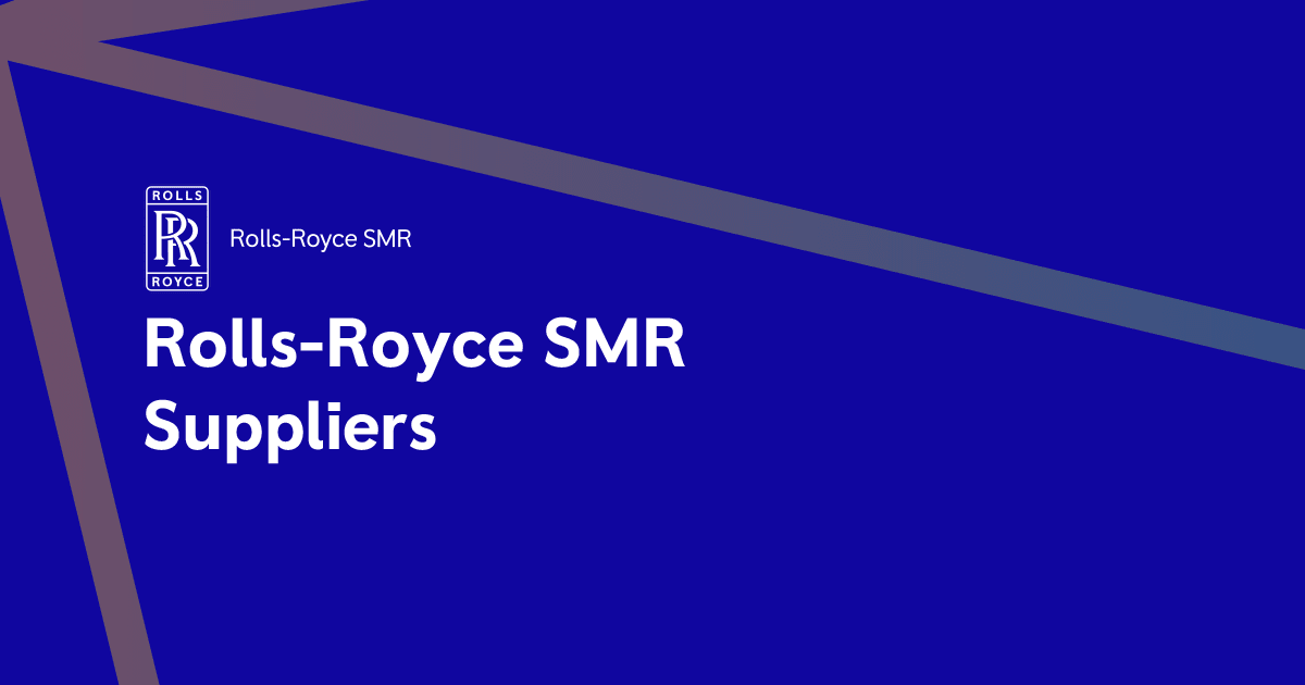 domov | Rolls-Royce SMR - Suppliers - Czech